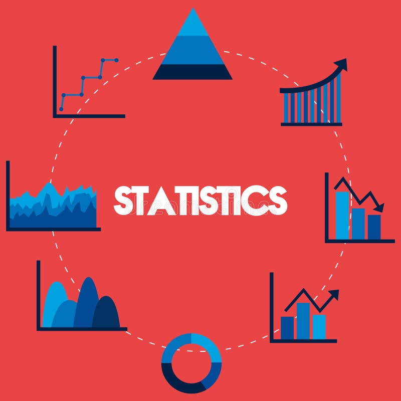 Statistics and Infographic Design Stock Illustration - Illustration of ...
