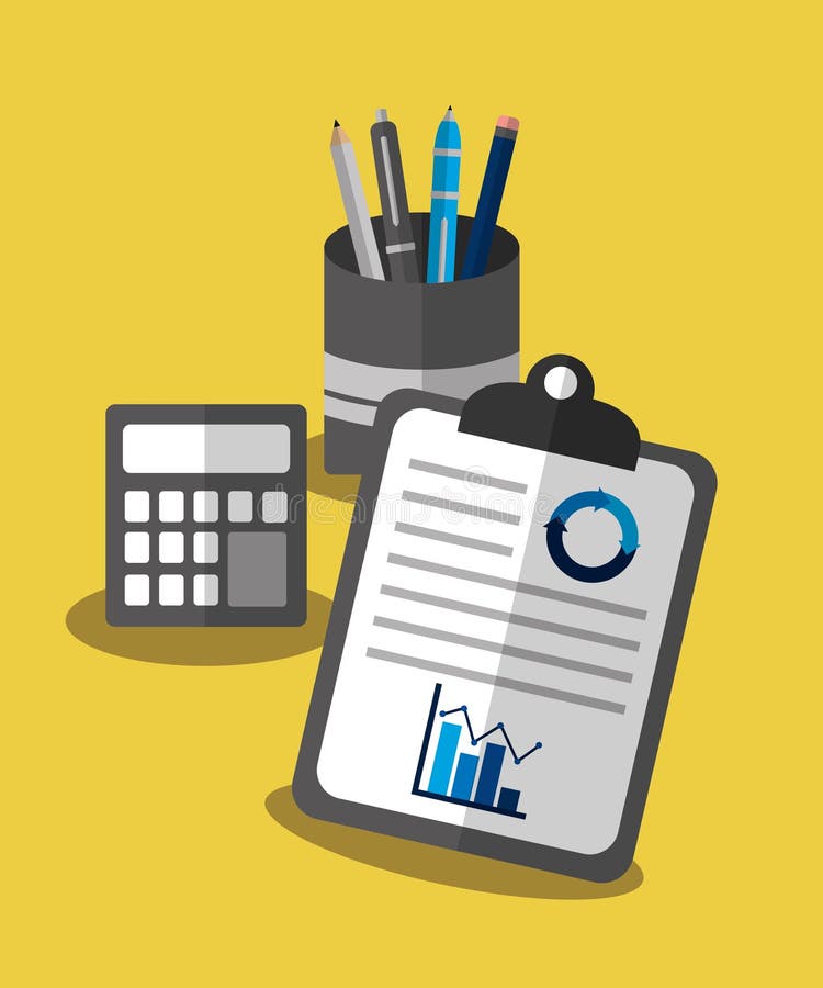 Statistics and Infographic Design Stock Illustration - Illustration of ...