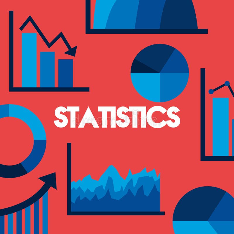 Statistics and Infographic Design Stock Illustration - Illustration of ...