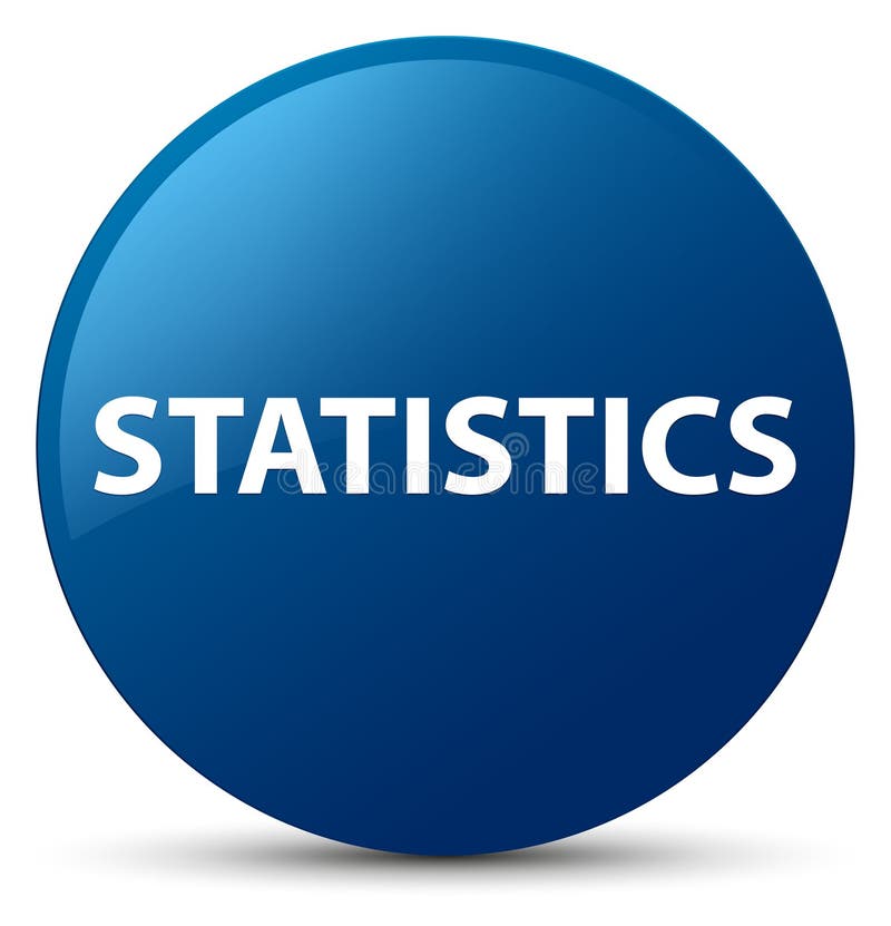 Statistics Blue Round Button Stock Illustrations – 825 Statistics Blue ...