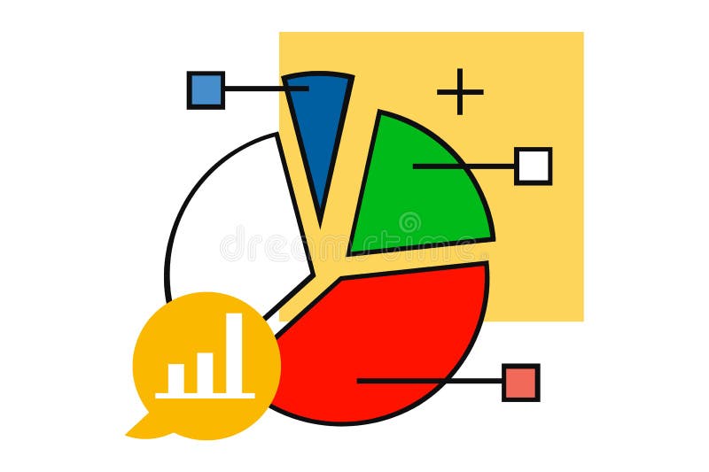 Statistics Isolated Vector Which Can Be Easily Download Stock ...