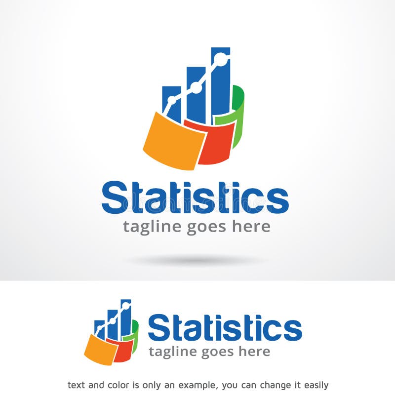 Statistics Logo Template Design Vector Stock Vector - Illustration of ...