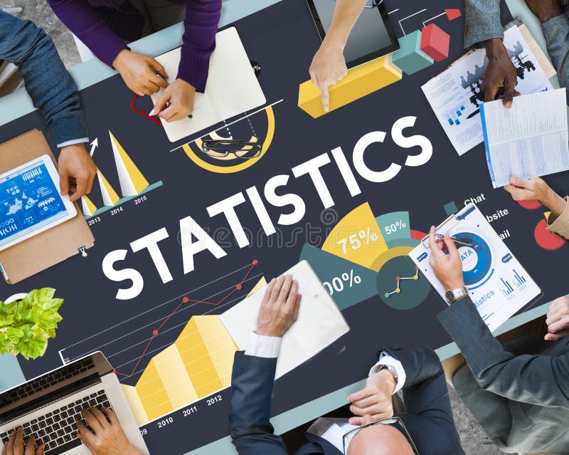 Statistics Percentage Business Chart Concept Stock Photo - Image of ...