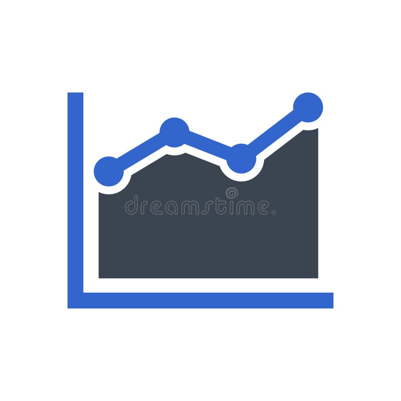 Statistics Report Icon stock vector. Illustration of graph - 174903558