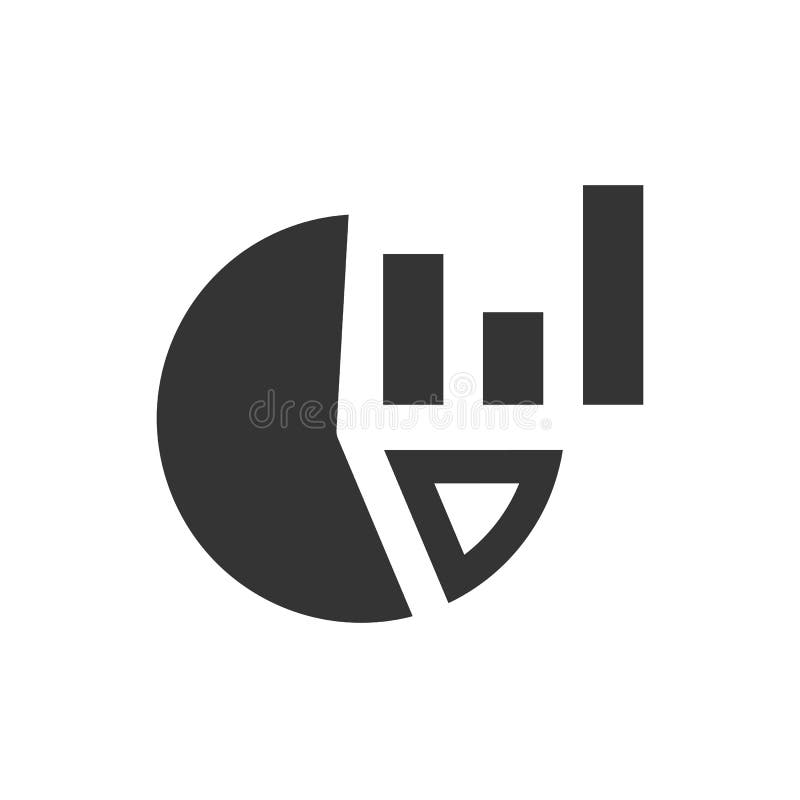 Statistics Report Icon stock vector. Illustration of statistics - 129438984