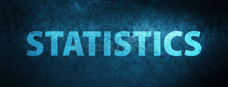 Statistics Special Blue Banner Background Stock Illustration ...