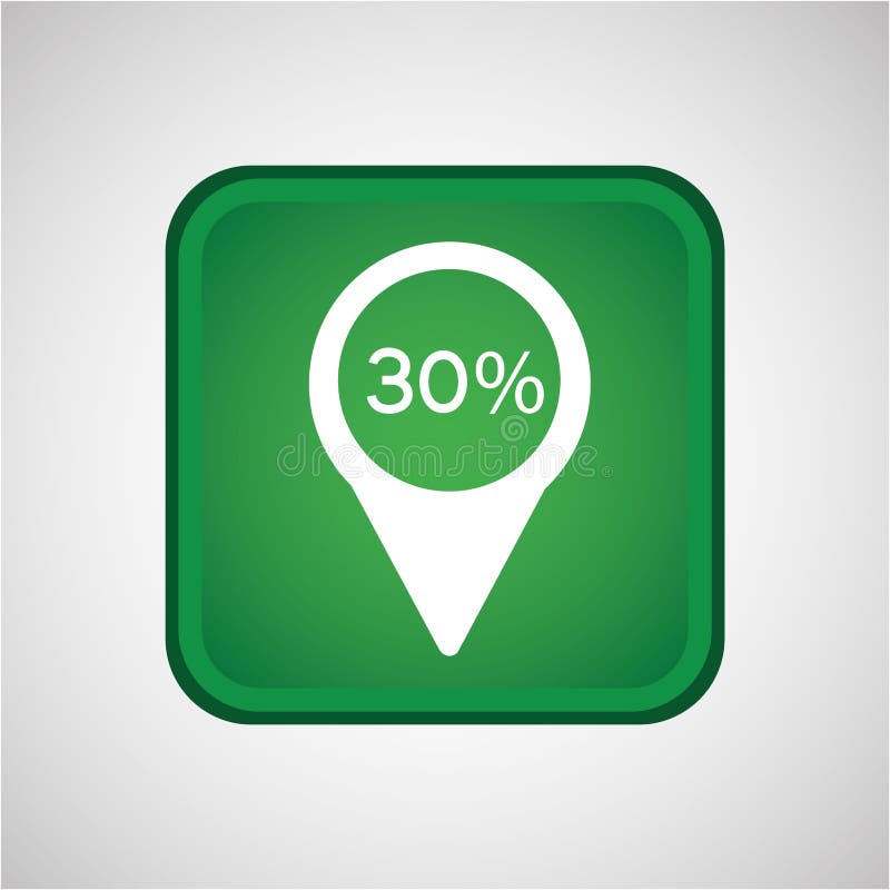 Statistics in Square Button Isolated Icon Design Stock Photo - Image of ...