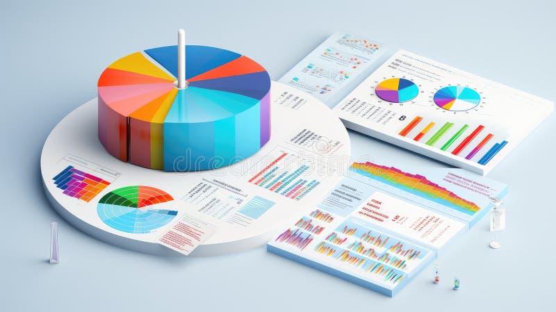 Statistics Table Infographic Stock Illustration - Illustration of ...