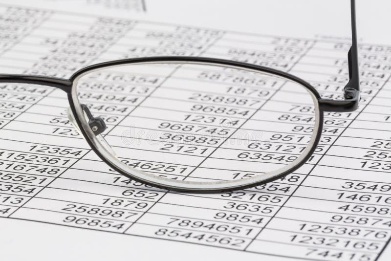 Statistics and tables stock photo. Image of finance, analysis - 29382182