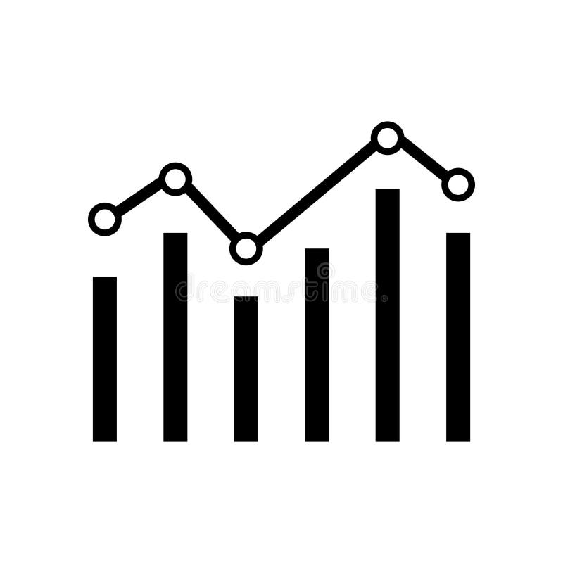 Statistics vector icon stock vector. Illustration of increase - 324439488