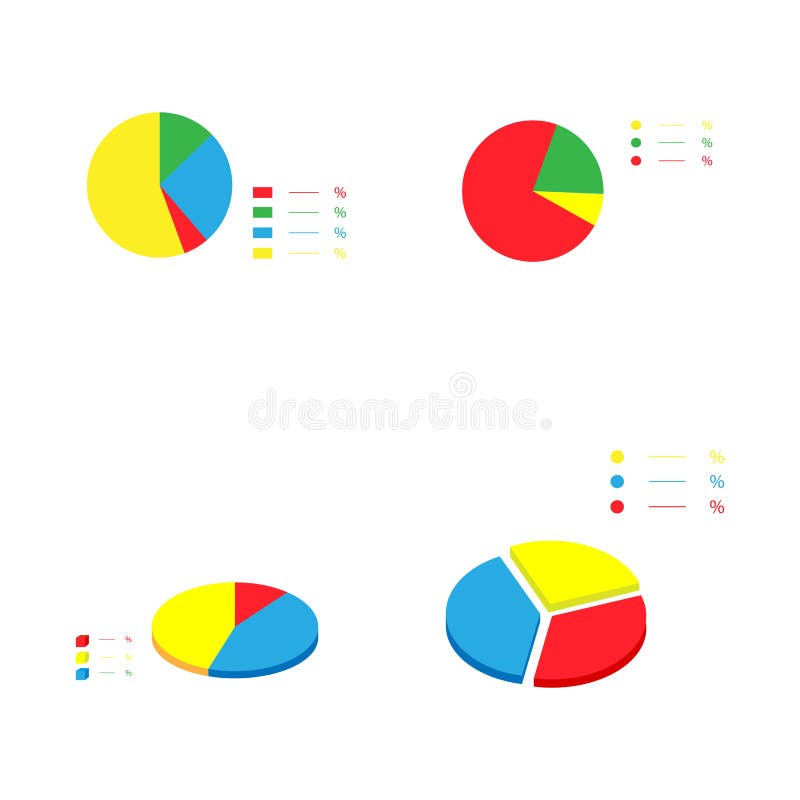Circle Statistics Vector Icon Stock Illustration - Illustration of ...