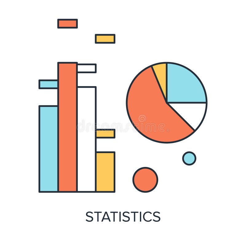 Statistics Vector Illustration Concept Stock Illustration ...