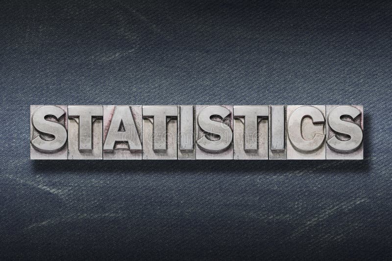 Statistics Word Written on Wood Block. Statistics Text on Cement Table ...