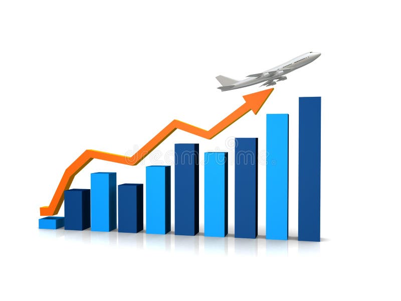 Statistique en hausse illustration stock. Illustration du accroissement ...