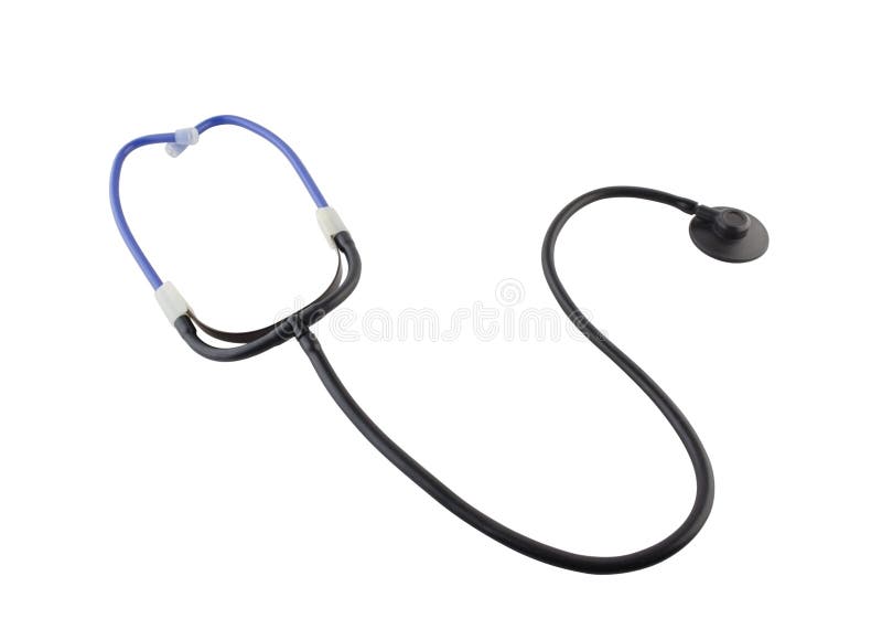 Statoscope op wit stock foto. Image of ziekte, behandel - 10449498