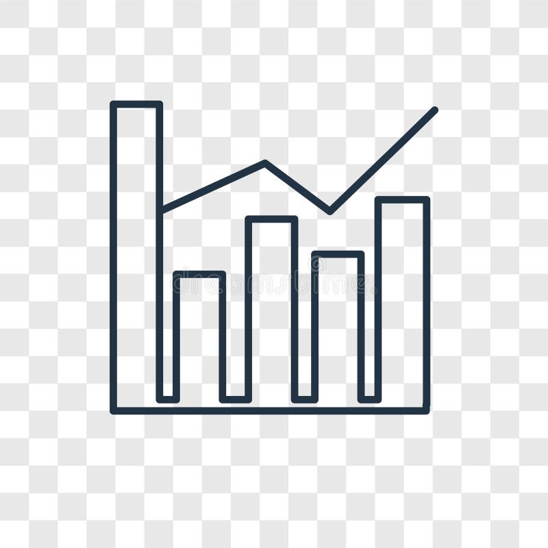 Stats Icon Vector Sign and Symbol Isolated on White Background, Stats ...