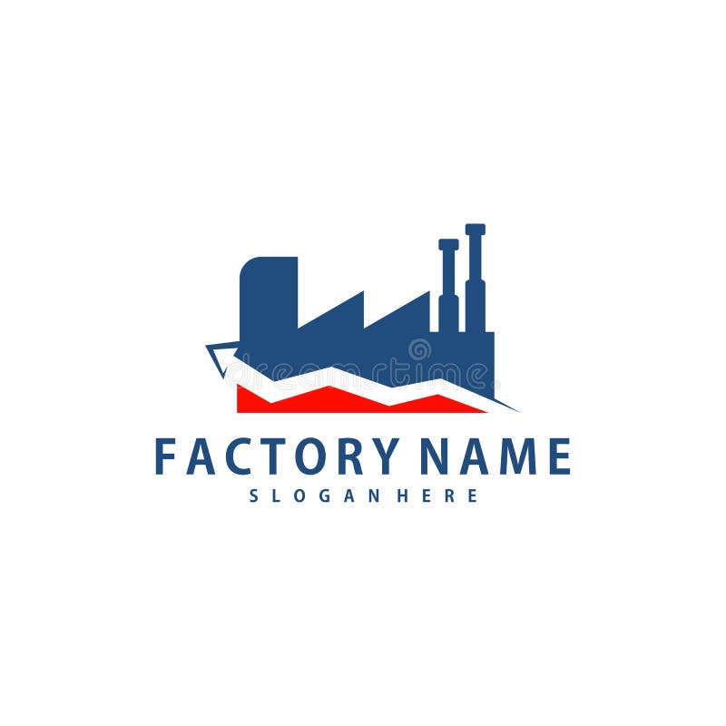Stats Factory Logo Design Vector, Creative Factory Logo Design Template ...