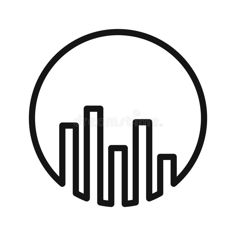 Performance Stats Icon Ideal for Data Analysis and Metrics Stock Vector ...