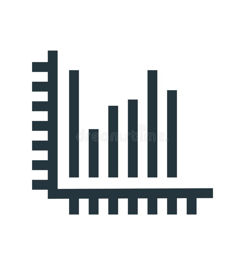 Stats Icon Vector Isolated On White Background, Stats Sign Stock Vector ...