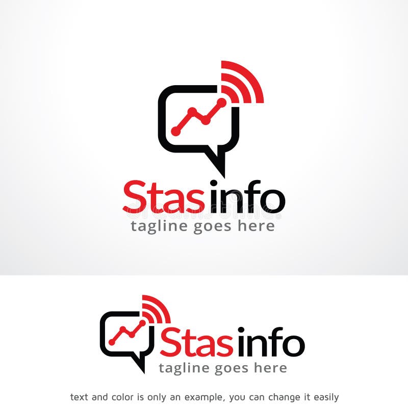 Trade Stats Logo Template Design Vector, Emblem, Design Concept ...