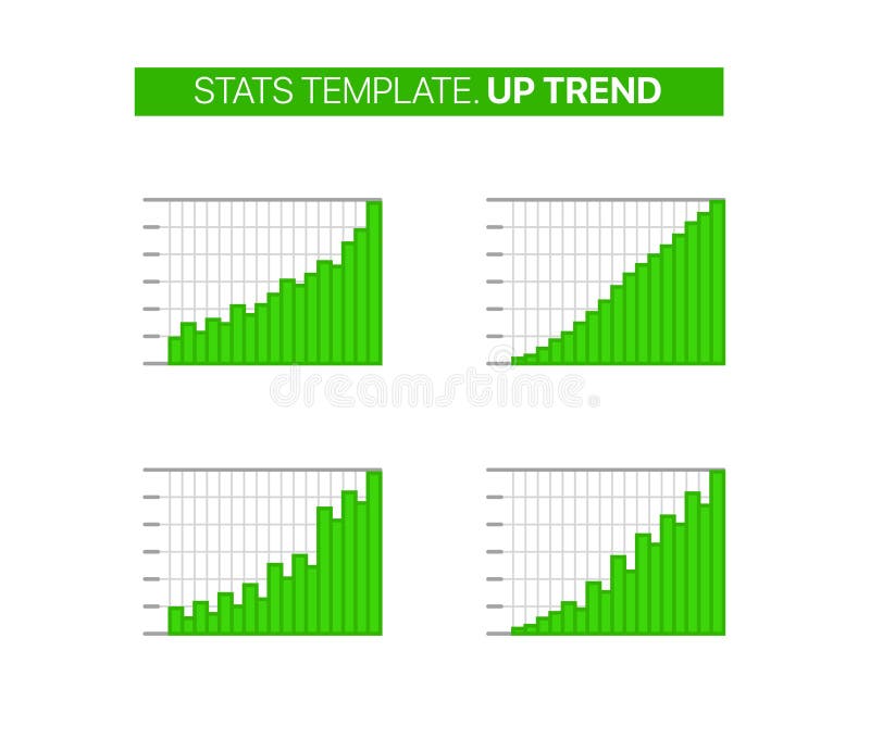 Stats vector template. stock vector. Illustration of count - 211830797
