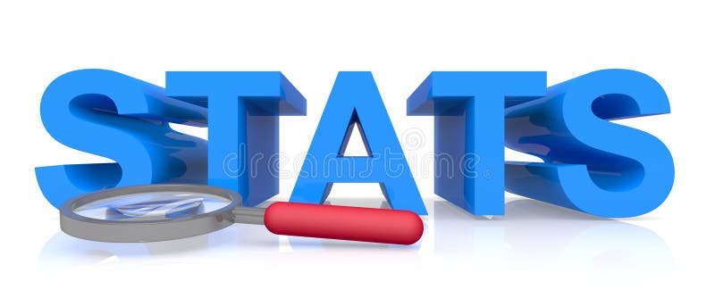 Stats Word Shows Statistics Report Reports or Analysis Stock ...