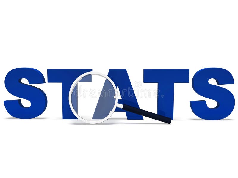 Stats Word Shows Statistics Report Reports or Analysis Stock ...