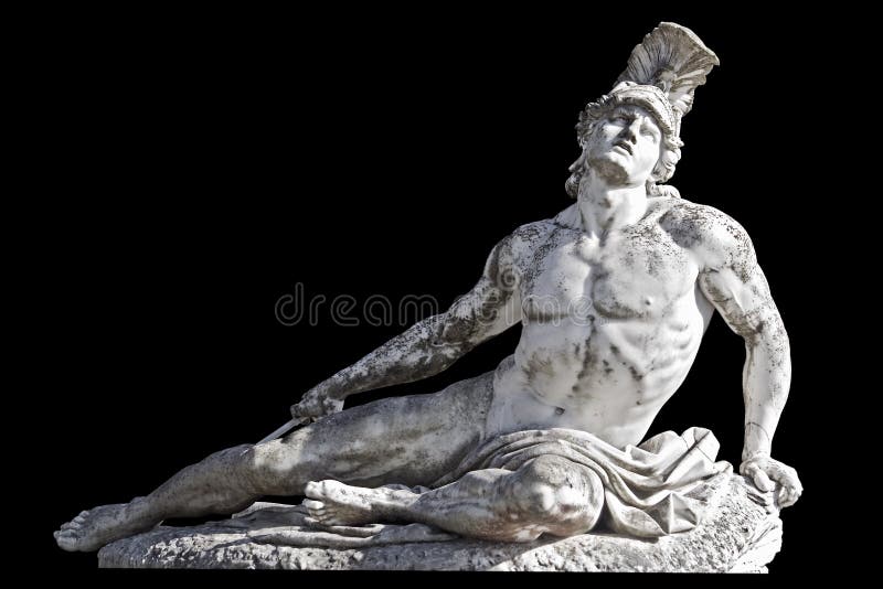 Statua greca classica fotografia stock. Immagine di museo - 7558192