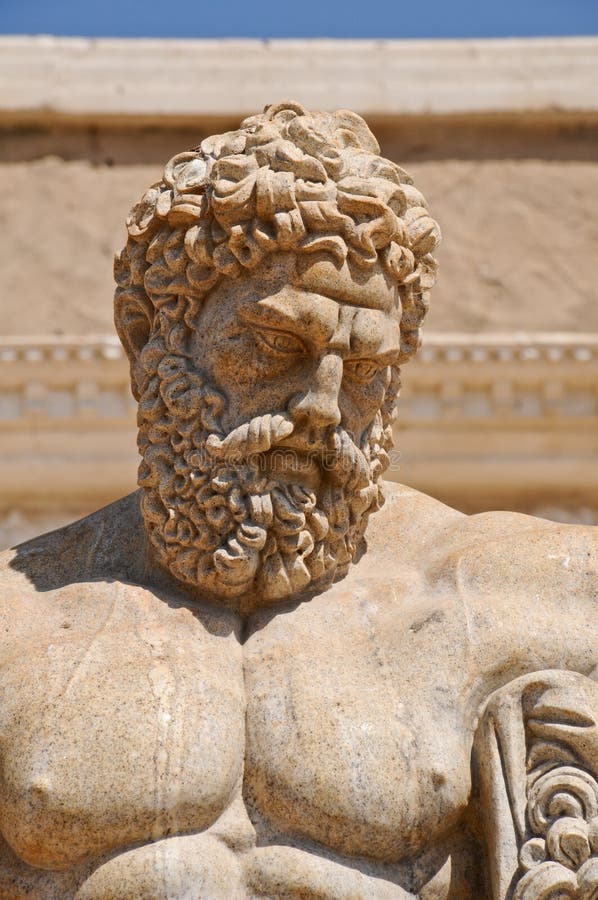 Statua greca fotografia stock. Immagine di tacchino, occhi - 11991144