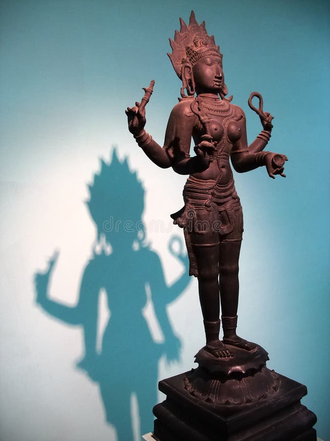 Ancient India Bronze Statue Stock Image - Image of ancient ...