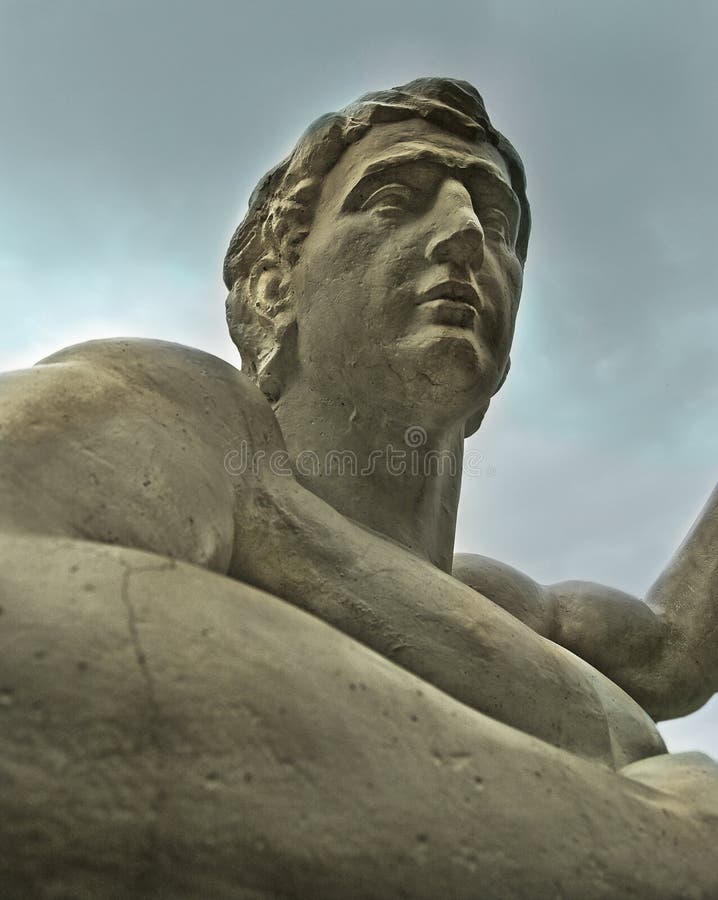 Stone statue face stock image. Image of face, artistically - 899853