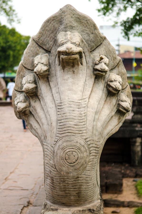 Naga Stone Statue stock photo. Image of antique, korat - 38407988