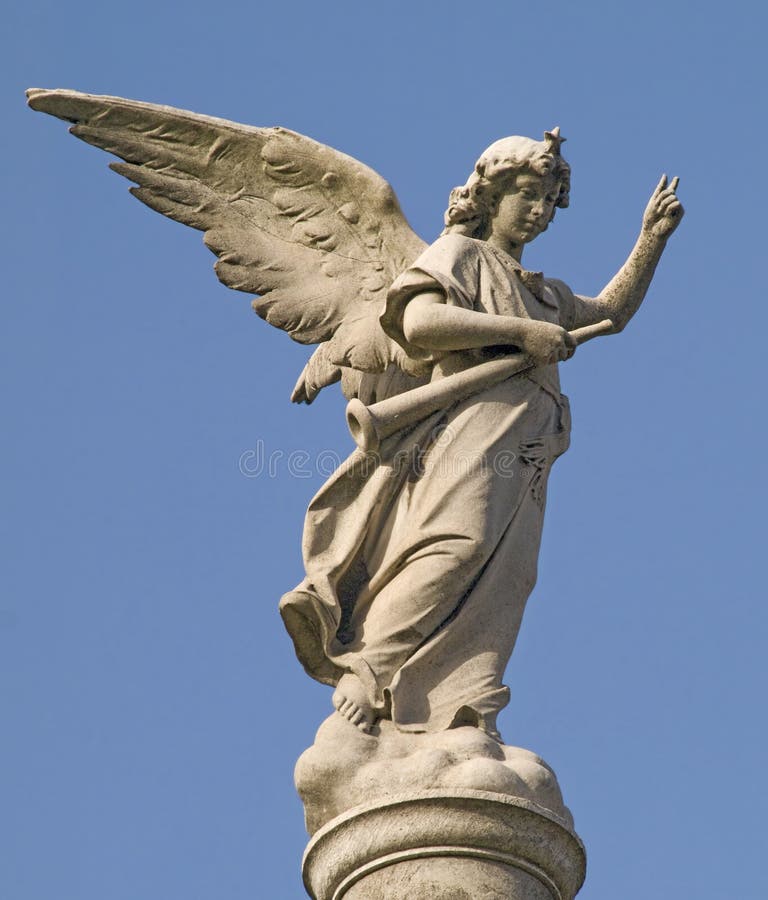 Old ancient Angels Statue stock photo. Image of religion - 3298170