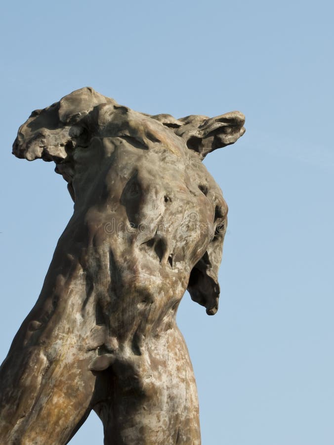 Statue of Adonis stock photo. Image of head, good, sculptor - 21177370