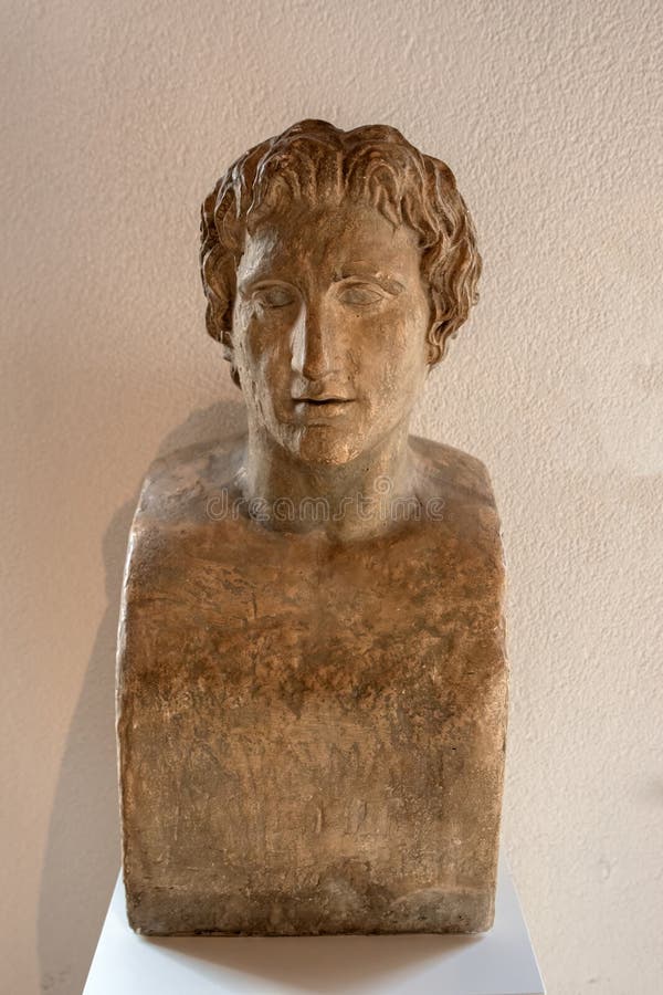 Statue Alexander in Copy Statue at the Allard Pierson Museum at ...