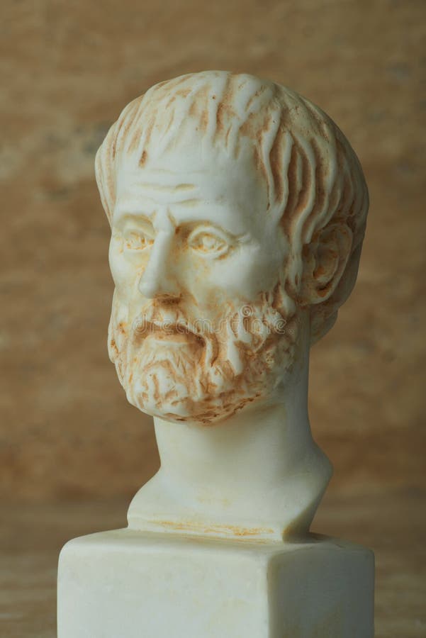 Aristotle - Ancient Philosopher Stock Photo - Image of isolated ...