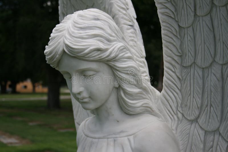 Angel left ignored stock image. Image of city, heaven - 132893337