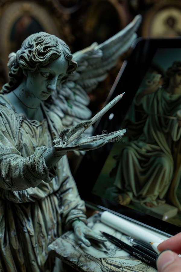 Angel Paintbrush Wings Stock Photos - Free & Royalty-Free Stock Photos ...