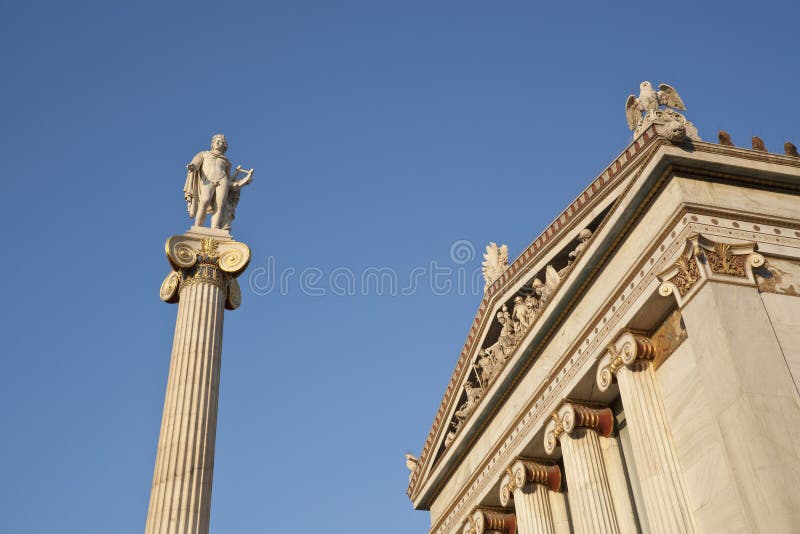 Statue Of Apollo And The Academy Of Athens Picture. Image: 20729159