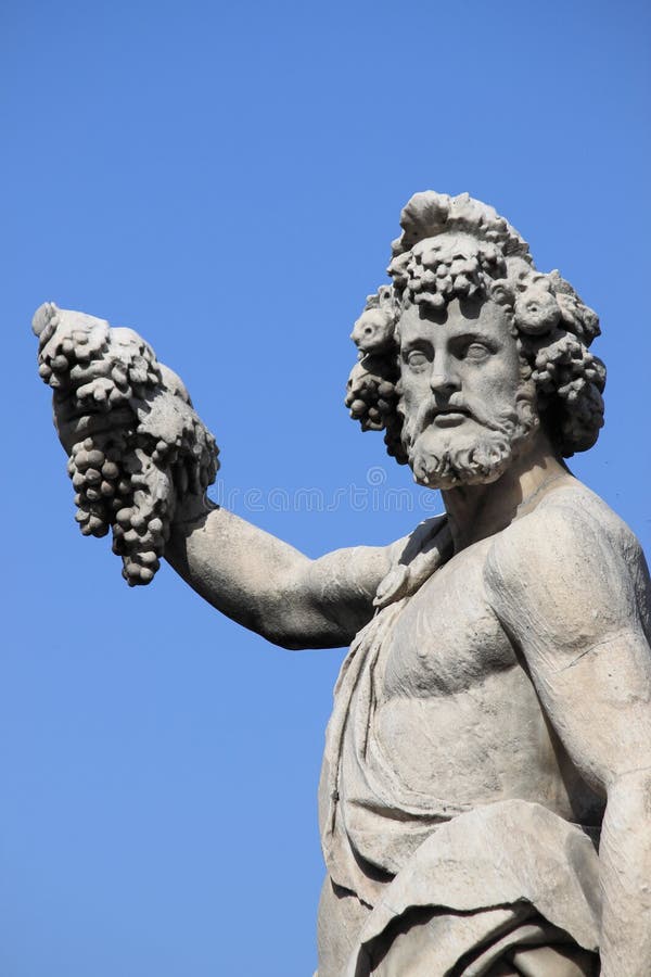 Statue of Bacchus editorial stock image. Image of italia - 24500419