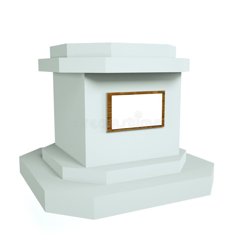 Statue Base Podium Stock Illustrations – 77 Statue Base Podium Stock ...