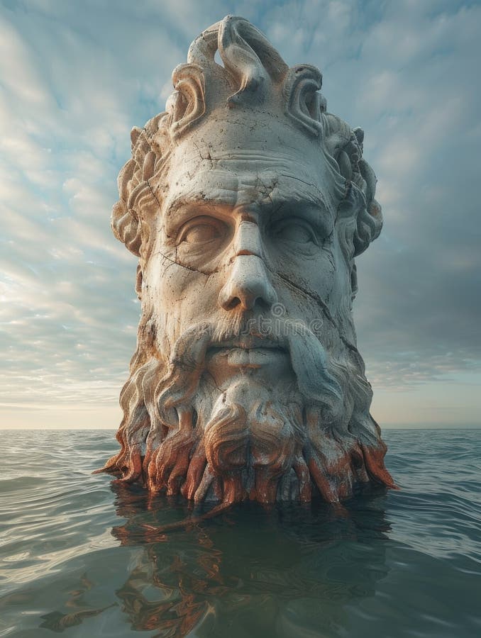 Ancient Greek Statue Submerged Water Stock Photos - Free & Royalty-Free ...