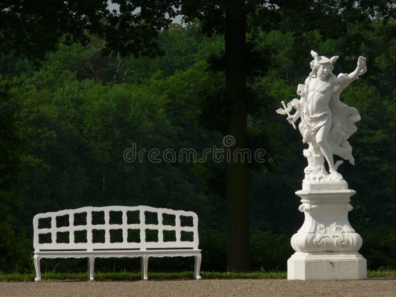 Statue And Bench Picture. Image: 947341