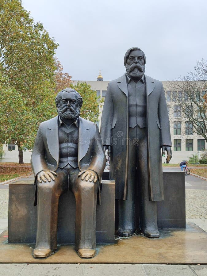 Statue Berlin Germany Marx editorial photo. Image of marx - 343349046