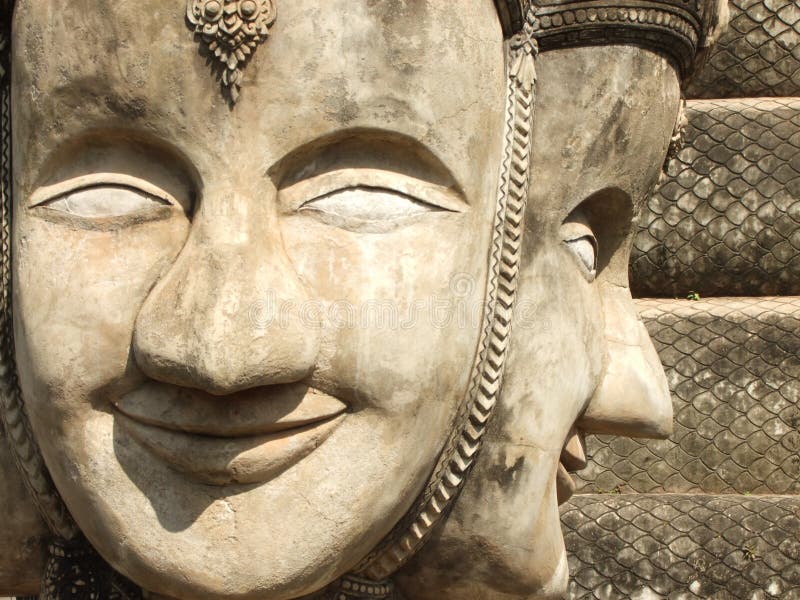 Face gravenimage stock image. Image of gravenimage, buddhistplace ...