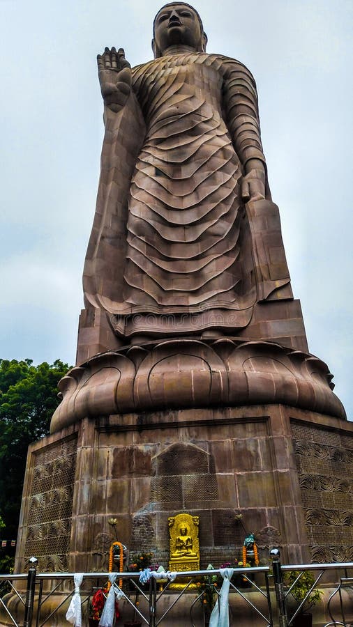 Buddha of Sarnath stock photo. Image of ruins, peace - 90896468