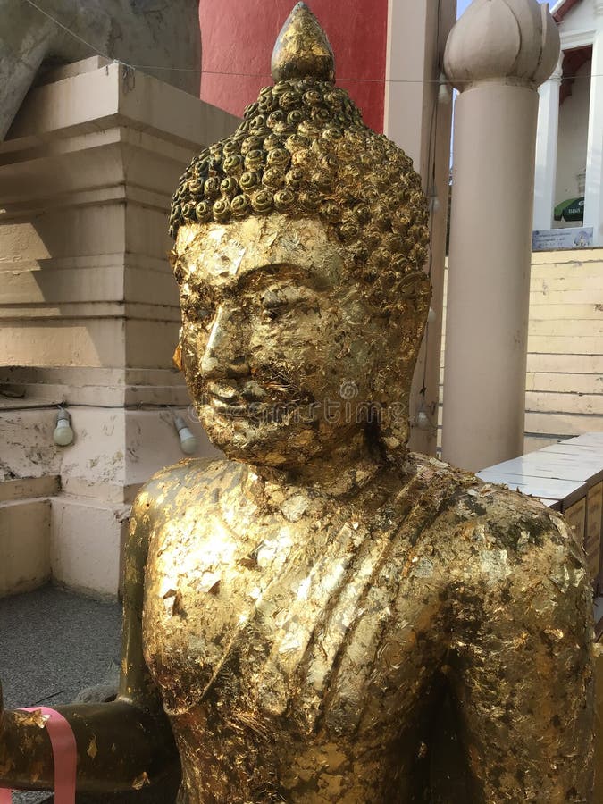 Statue of a Buddhist Prophet Stock Image - Image of worshiped, love ...