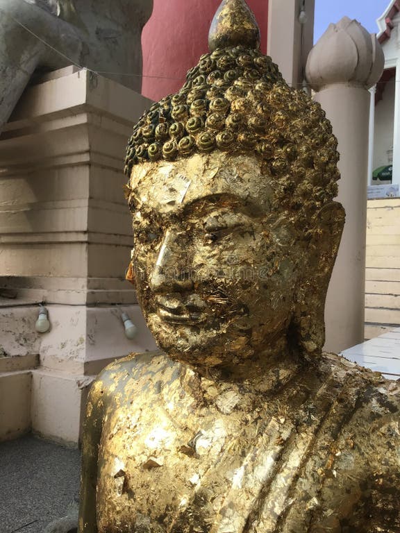Statue of a Buddhist Prophet Stock Photo - Image of buddhist, love ...