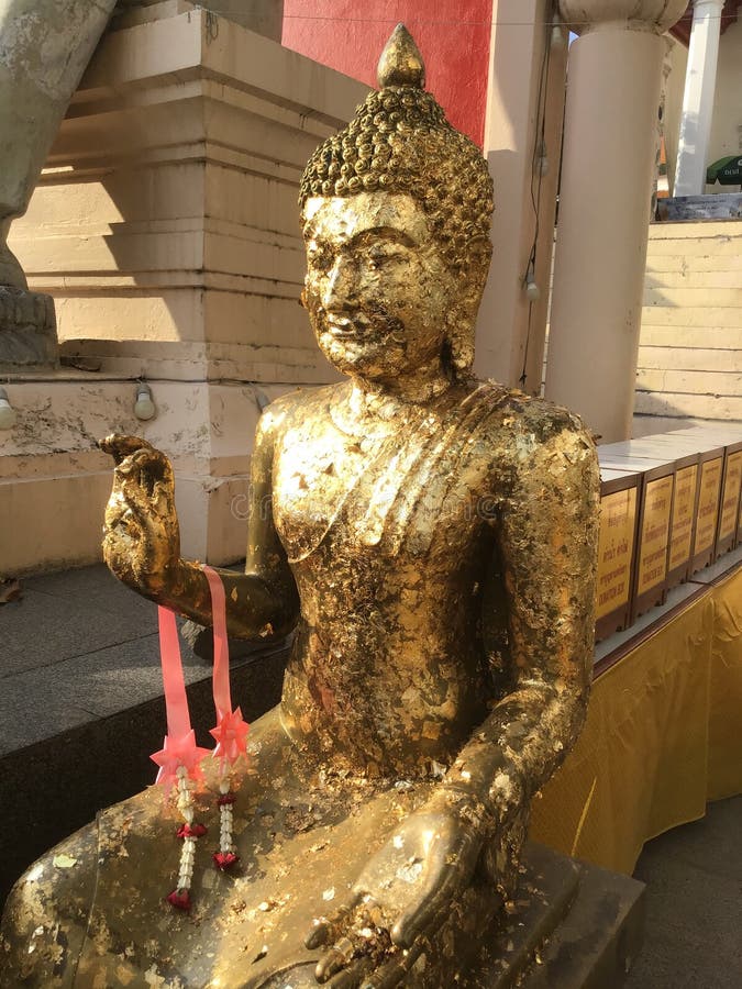Statue of a Buddhist Prophet Stock Image - Image of worshiped, love ...