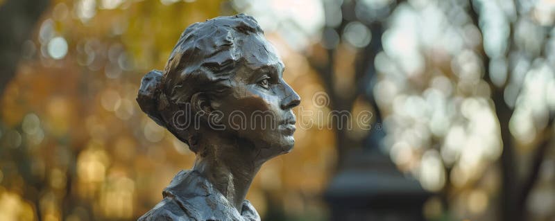 A statue that can talk stock illustration. Illustration of honor ...